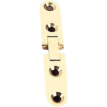 HIGHPOINT Side Rail Hinge Solid Brass, 1 Pair - - Amazon.com