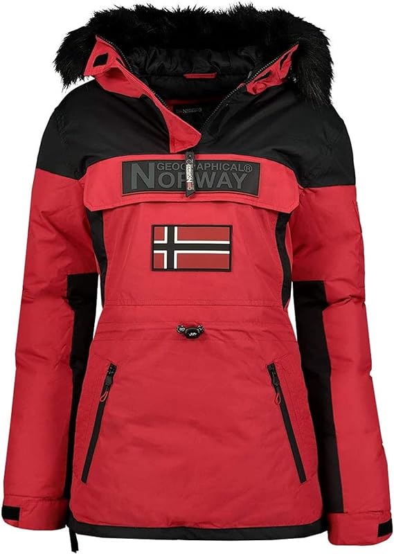 Geographical Norway Bruna Lady Women's Warm Waterproof Parka Thick ...