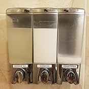 Better Living Products Clear Choice Dispenser III Three Chamber Shower ...
