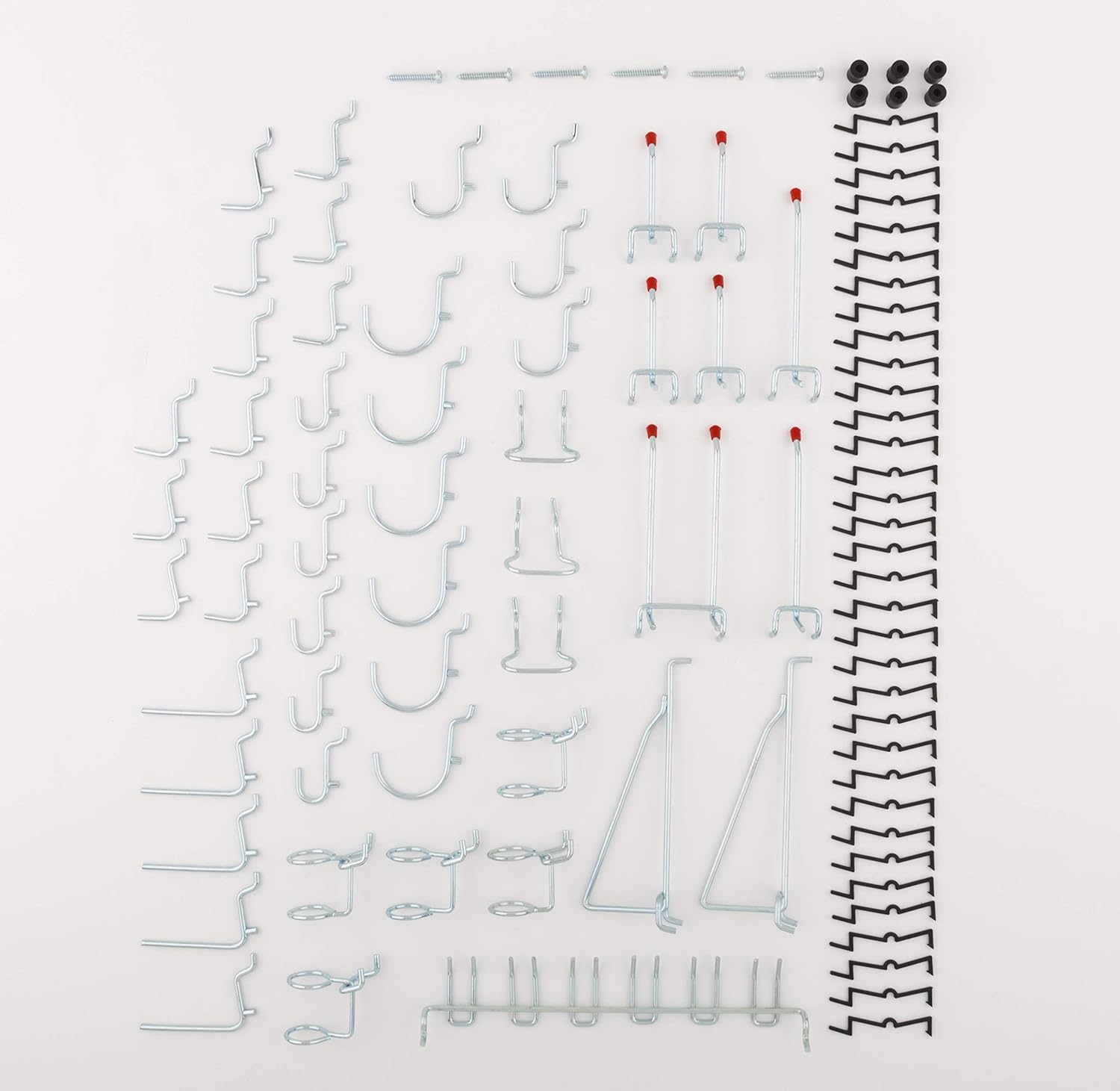 New 51 Piece Pegboard Hook Assortment Accessories Home Garage Tools new-51-piece-pegboard-hook-assortment-accessories-home-garage-tools
