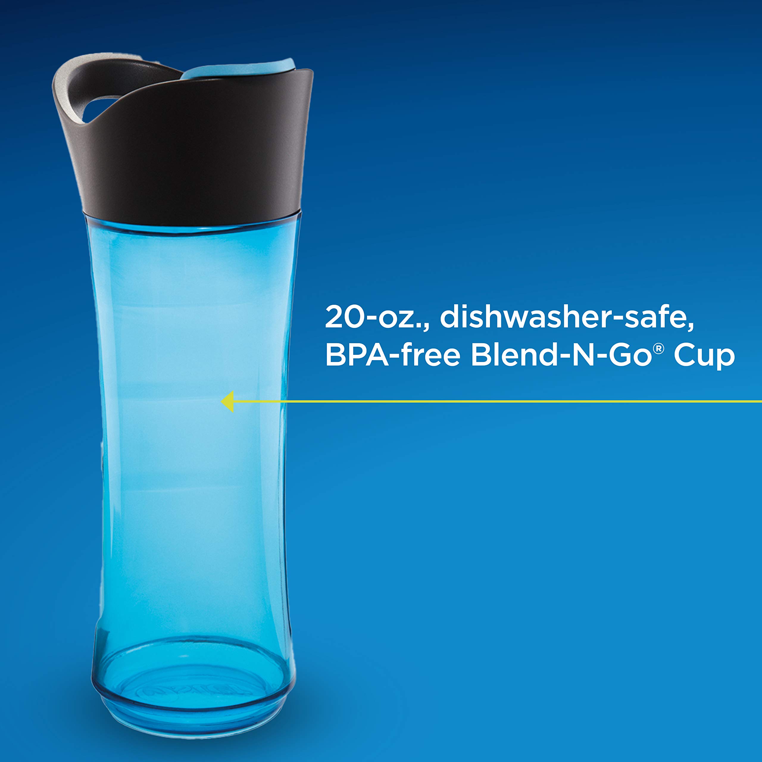 Mua Oster BLSTPB-WBL My Blend 250-Watt Blender with Travel Sport Bottle ...