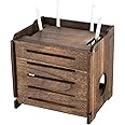 Amazon.com: BEARUT Wooden Wireless WiFi Router Storage Box Modem Router ...