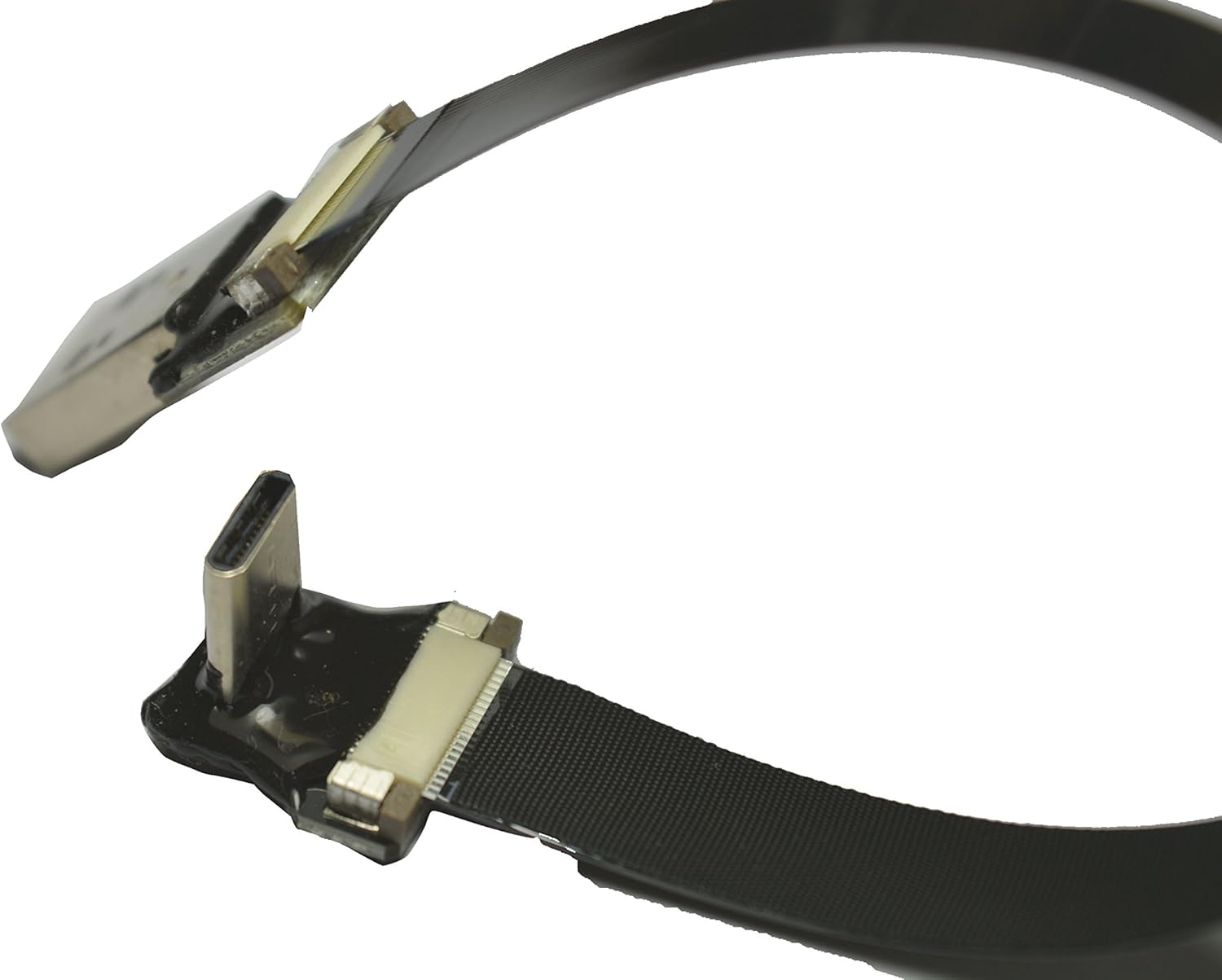 Amazon.com: Short Black FFC USB C FPV Flat Slim Thin Ribbon FPC Cable ...