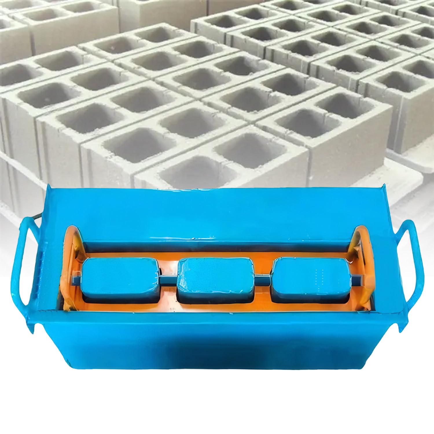 Cement Block Forming Machine, Brick Making Machine, Multiple Molds ...