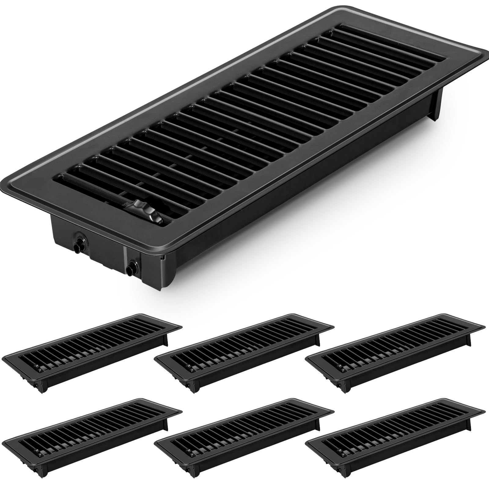 Gmurnai 4x12 Floor Vents Heavy Duty Floor Registers, Floor Air Vent ...