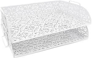 Amazon.com : EasyPAG Desk Organizers and Accessories Stackable Paper ...