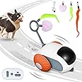 Amazon.com: Remote Control Smart Electric Cat Toy Car, Interactive Cats ...