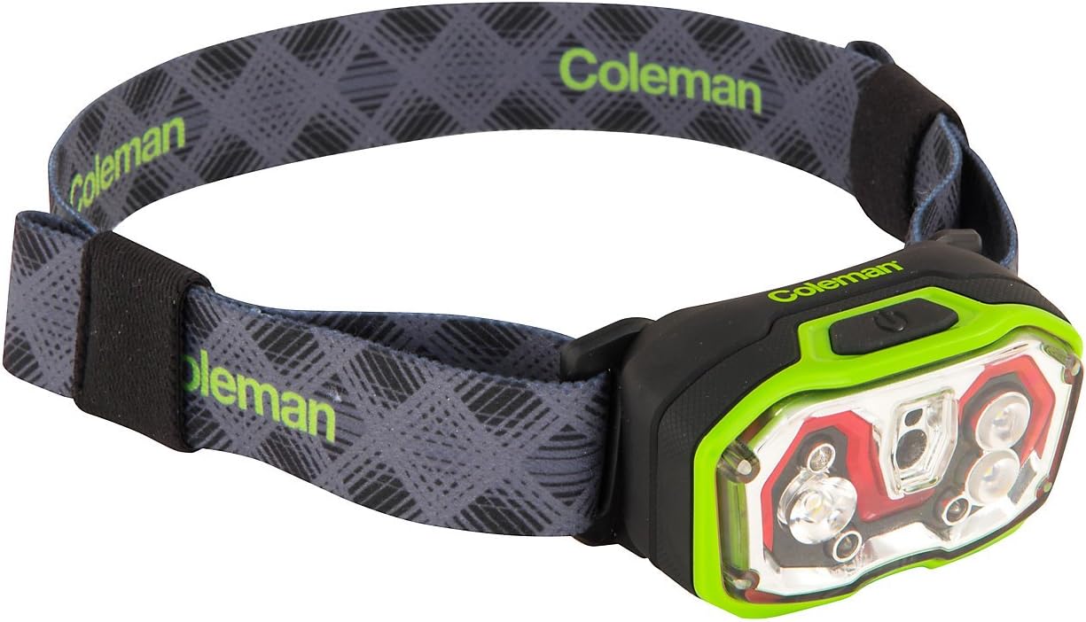 Coleman Battery Lock CXS+ 300 LITHIUM-ION RECHRG Head Torch – Green ...