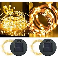 Amazon.com: Solar-Replacement Top Lantern Waterproof String - 2 Packs ...