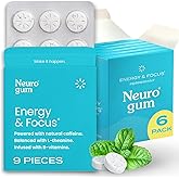 Amazon.com: NeuroGum Energy & Focus Mints (72 Count-6 Pack, Peppermint ...