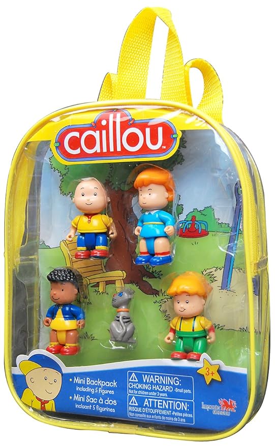 Caillou Figures in Backpack [5 Figures - 2.5 inches]: Amazon.de: Koffer ...