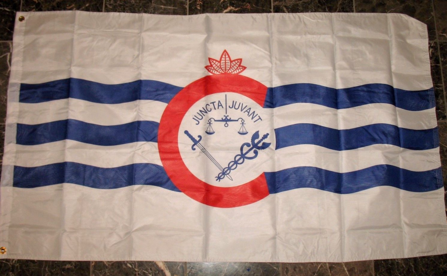 Amazon.com : Cincinnati City Flag 3'x5' Ohio Double Sided Banner ...