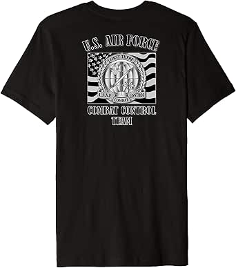 Amazon.com: U.S. Air Force Combat Control Team (Back Design) Premium T ...
