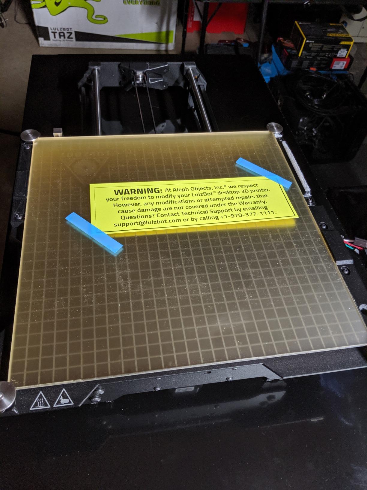 $106/mo - Finance LulzBot KT-PR0051NA TAZ Workhorse 3D Printer | Buy ...