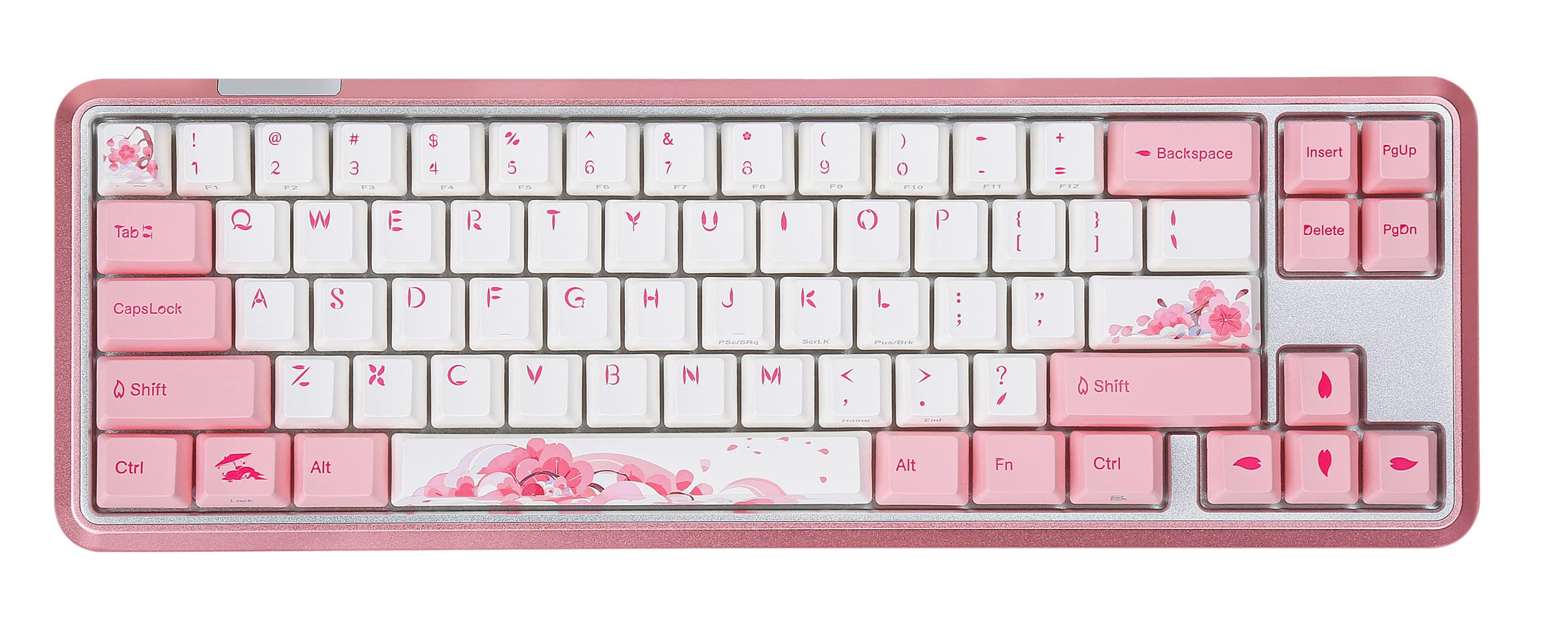 Mua Varmilo Sword 2-68 Sakura R2 White LED 65% Dye Sub PBT Aluminum ...