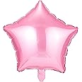 Amazon.com: Light Pink Star Shape Foil Balloon, 10pcs Big Mylar Helium ...