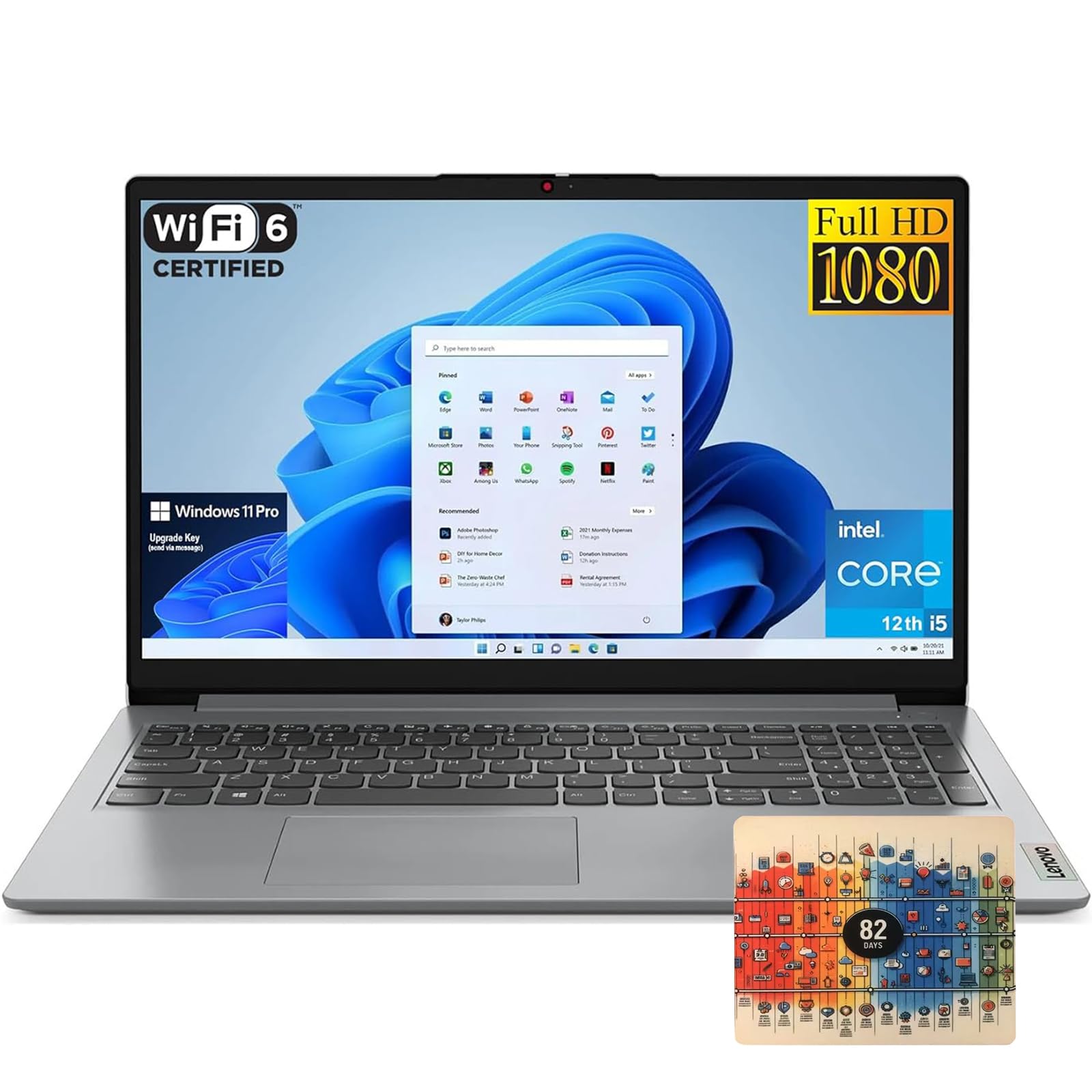 Mua 2024 Newest IdeaPad Laptop, 15.6" FHD Display, Intel 12th Gen core ...