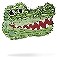 Amazon.com: Small Alligator Piñata for Kids Safari Birthday Party (16.5 ...