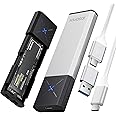 Amazon.com: iDsonix M.2 [NVMe & SATA] SSD Enclosure Adapter[Tool Free][Aluminum], NVMe to USB 3. ...