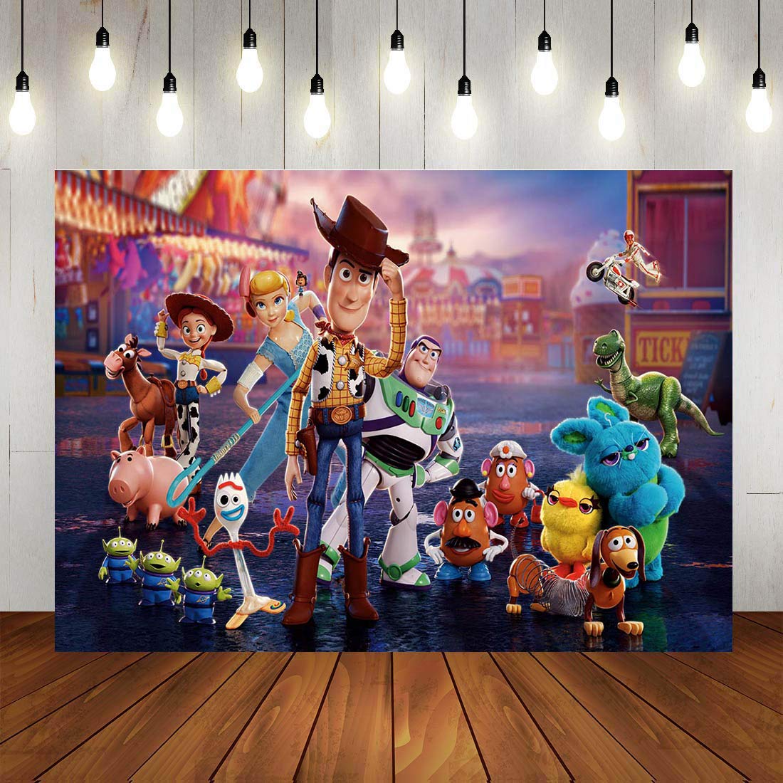 Buy Cartoon Boy Toy Story Carnival Photography Backdrops It's A Boy ...