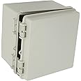 BUD Industries NBF-32014 Plastic ABS NEMA Economy Box 7.08" L x 7.08" W ...