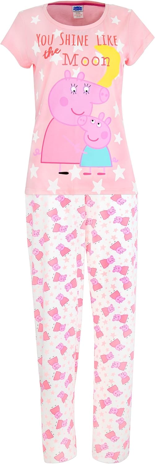Peppa Pig Womens' Mummy Pig Pajamas: Amazon.ca: Clothing & Accessories