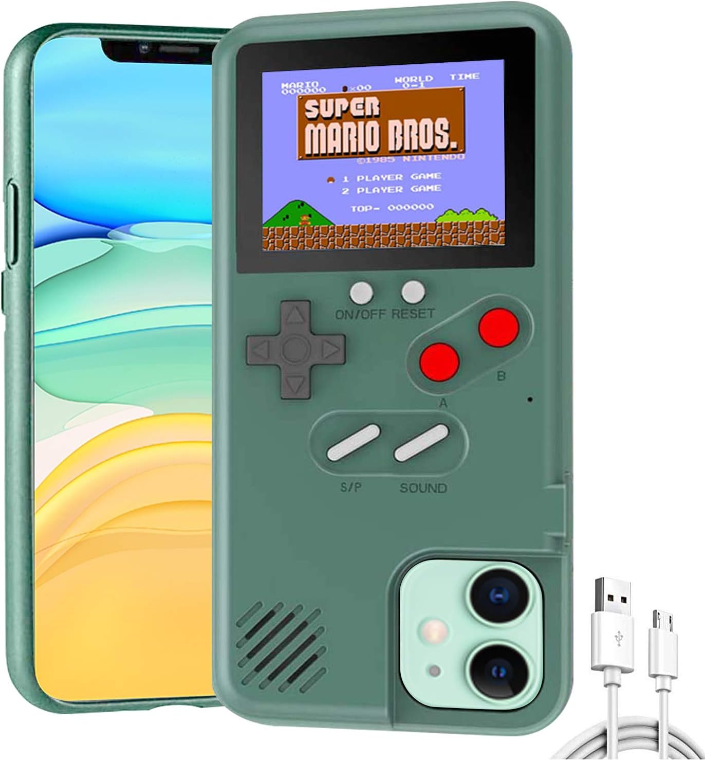 HARDER Gameboy Case for iPhone, Retro 3D Design Style: Amazon.co.uk ...