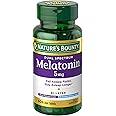 Amazon.com: Nature’s Bounty Melatonin 5mg Dual Spectrum, 100% Drug Free ...