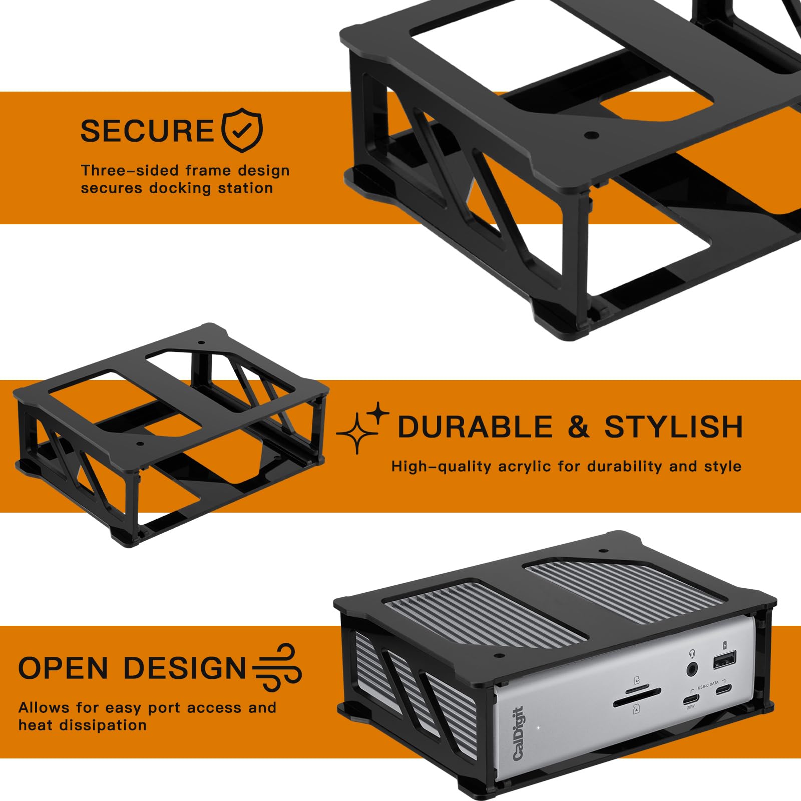 Mua CaSZLUTION Wall Mount and Under Desk Holder for CalDigit TS4 ...