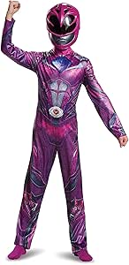 Amazon.com: Disguise Pink Power Ranger Movie Costume Small 4-6 – Kids ...