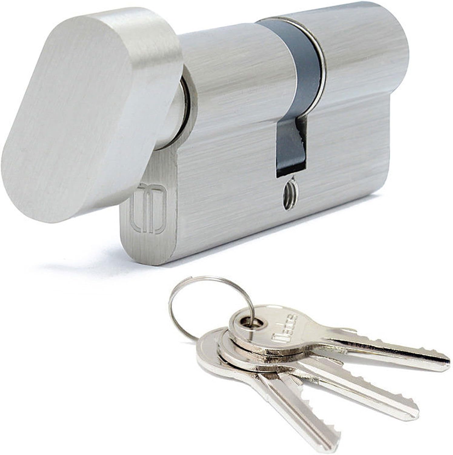 Knaufzylinder Profilzylinder Zylinderschloss Knaufschloss inkl. 3 ...