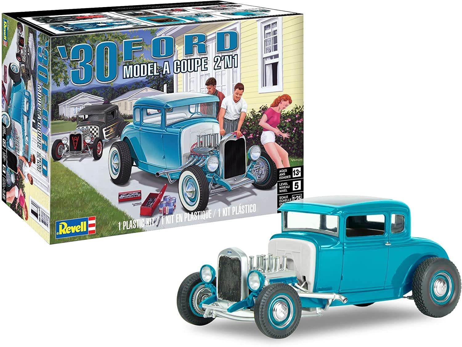 Mua Revell 85-4464 1930 Ford Model ‘A’ Coupe 2'N1 1:25 Scale 154-Piece ...