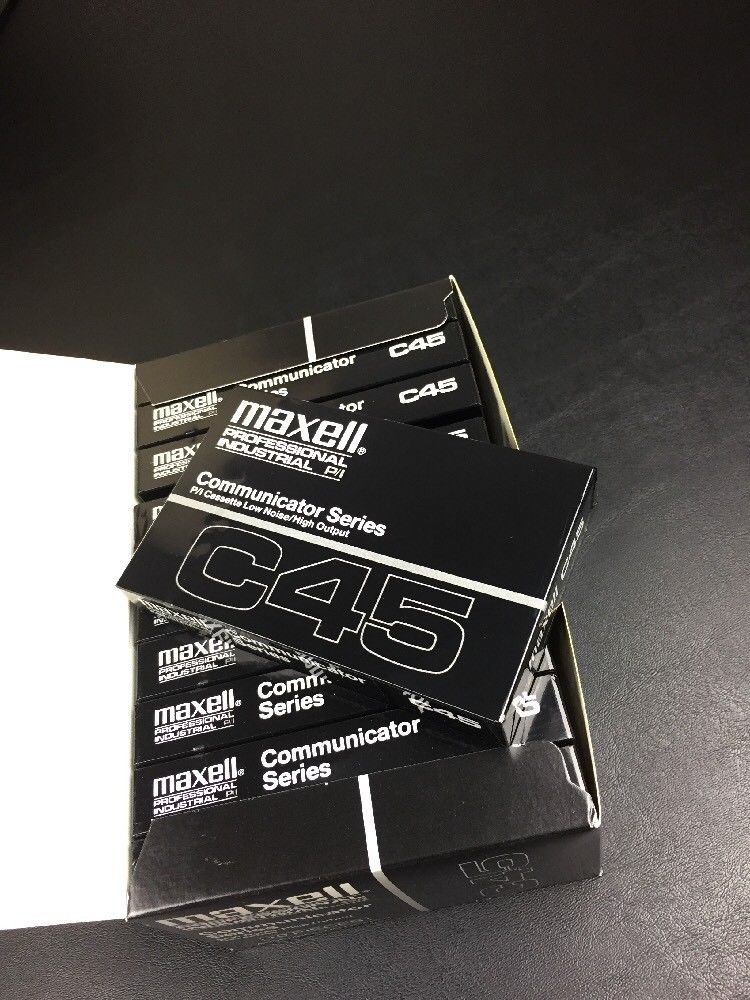 Maxell communicator series C45. 10 pack