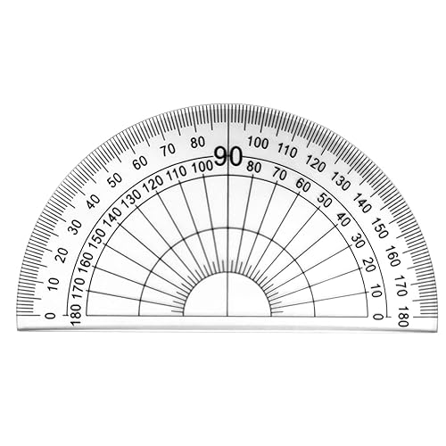 Rulers Geometry Scale Math 4 Pc Metal Triangular Scale Ruler Set