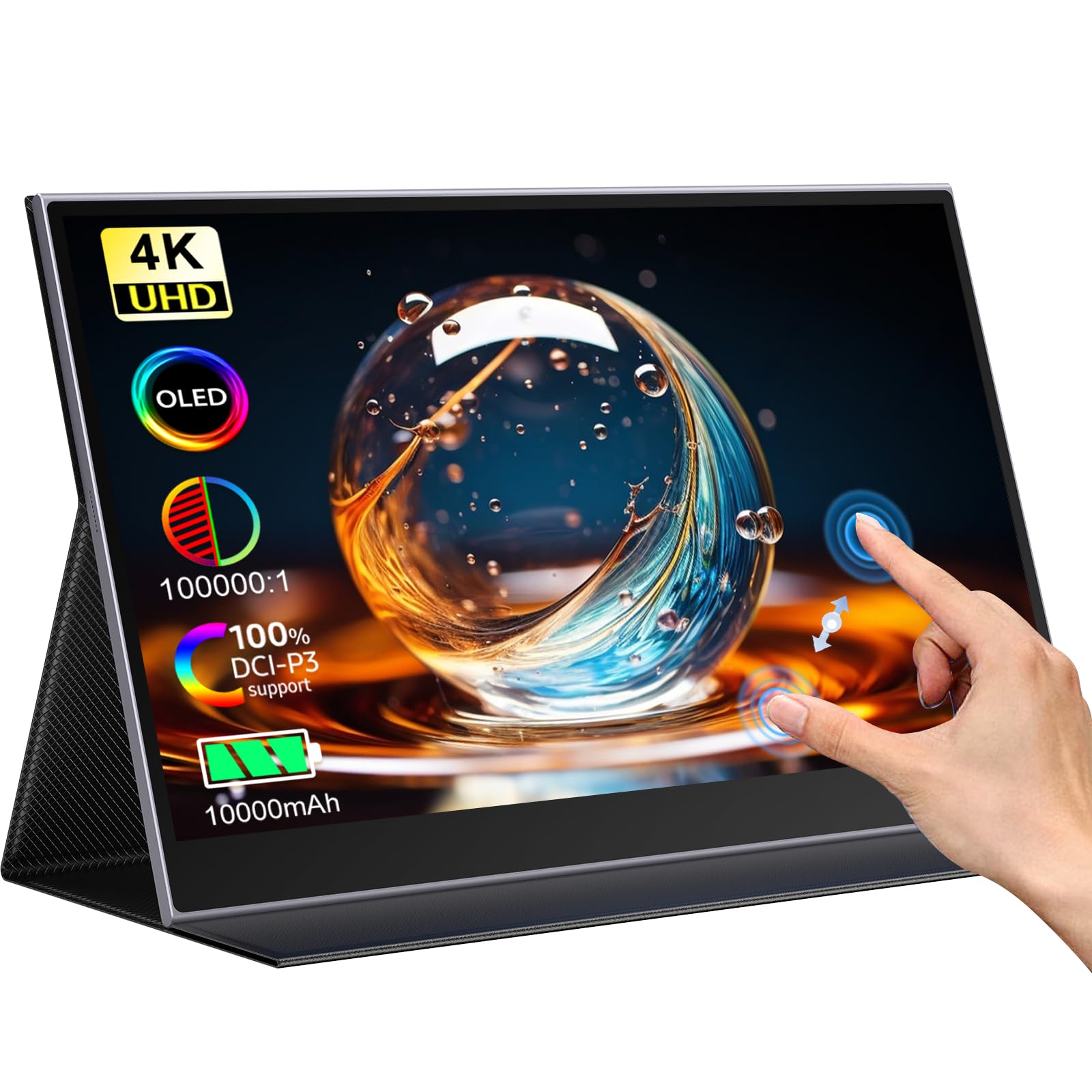 Mua UPERFECT 4K OLED Touchscreen Portable Monitor with 10000 mAh ...