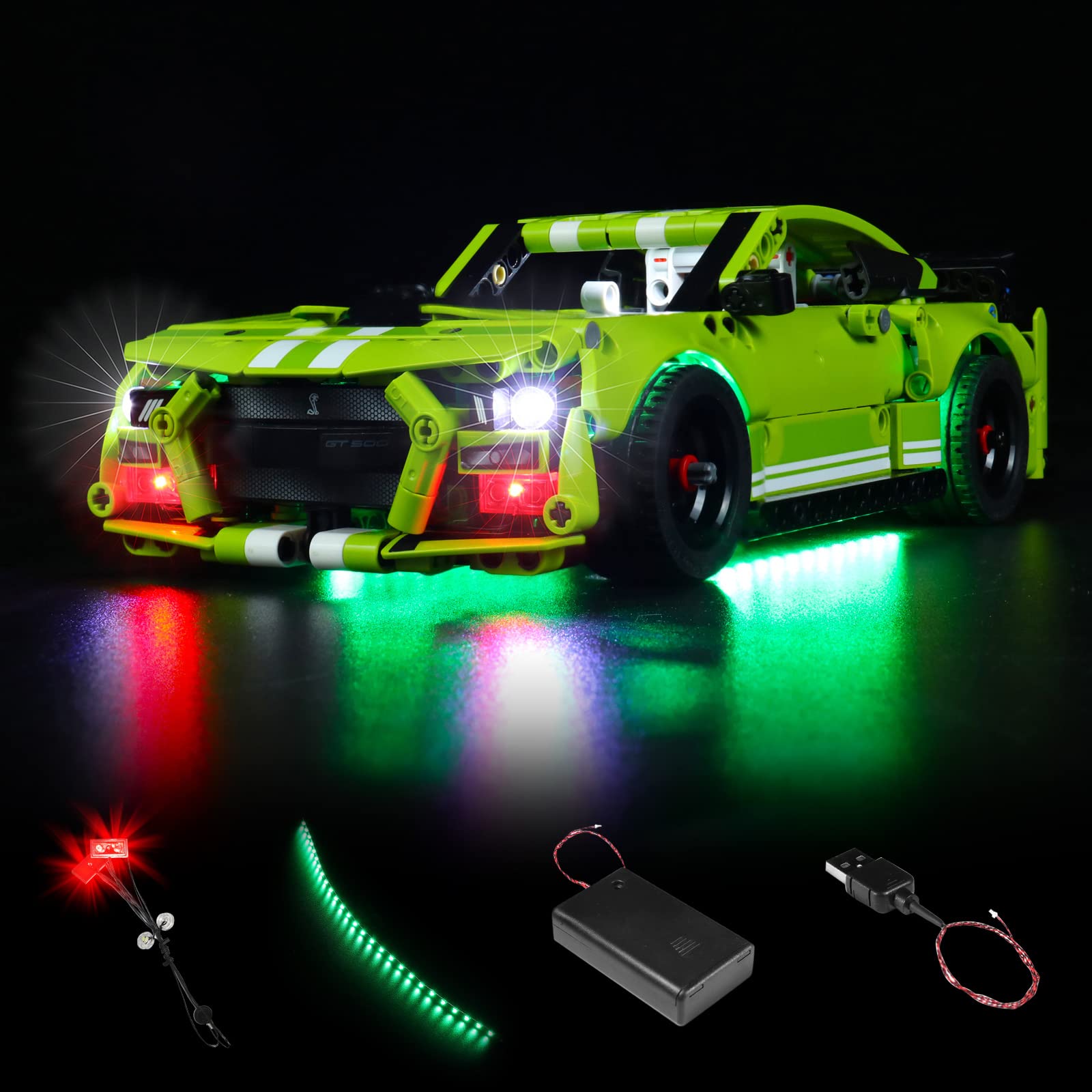 Mua VONADO LED Light Kit for Lego Technic Ford Mustang Shelby GT500 ...