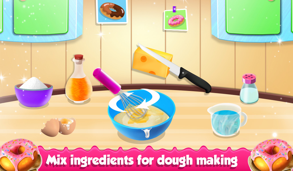 Donuts Factory Baking Game: Crazy Chef Donut Cooking Games:Amazon.com ...
