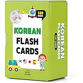 Amazon.com: Leveram Korean Flashcards Hangul Word Flash Cards Learn ...