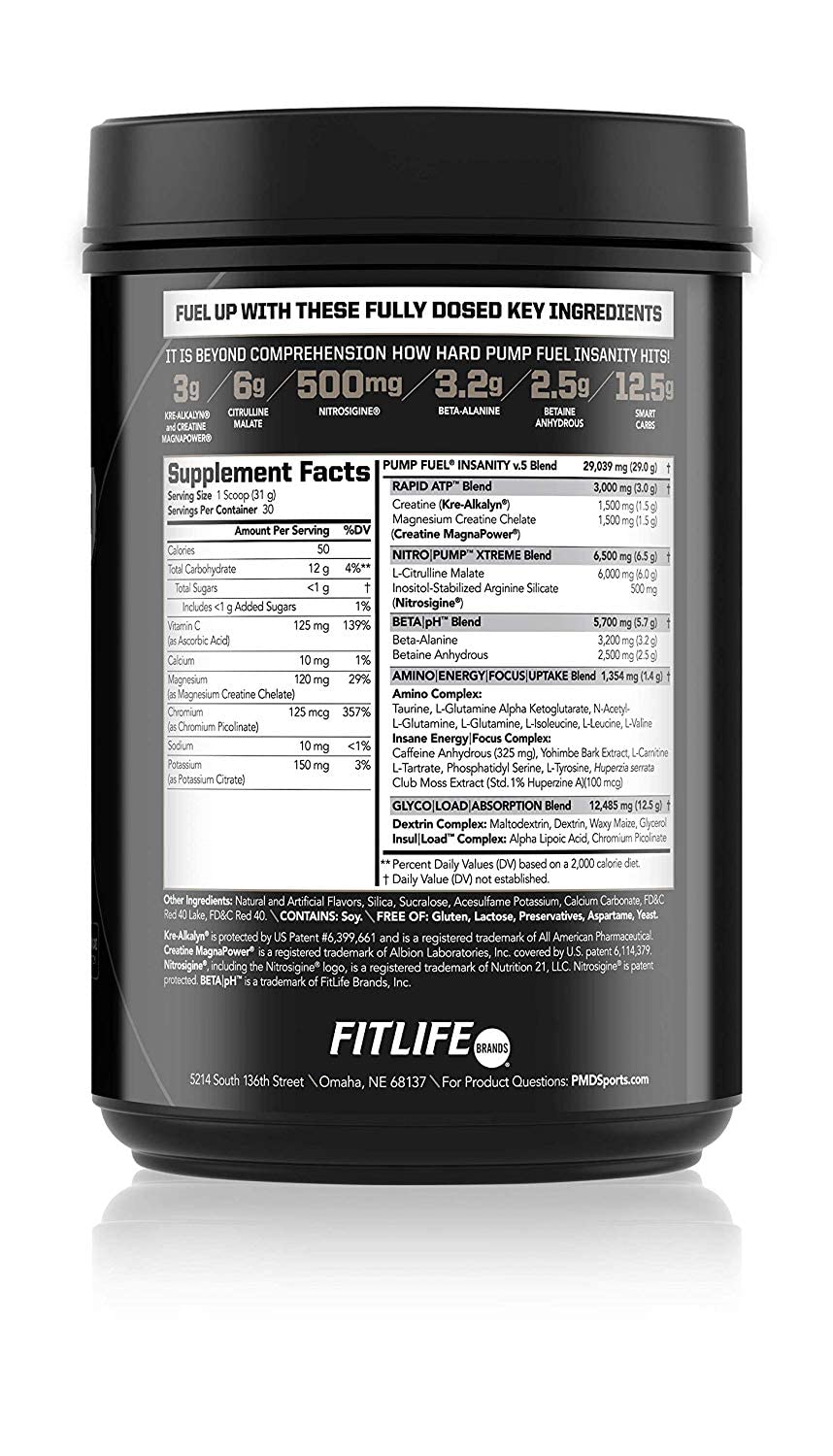 Mua PMD Sports Pump Fuel Ultra Insanity - Premium Pre Workout Powder ...
