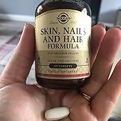 Solgar Skin, Nails and Hair Formula Tablets, Pack of 60: Amazon.co.uk ...