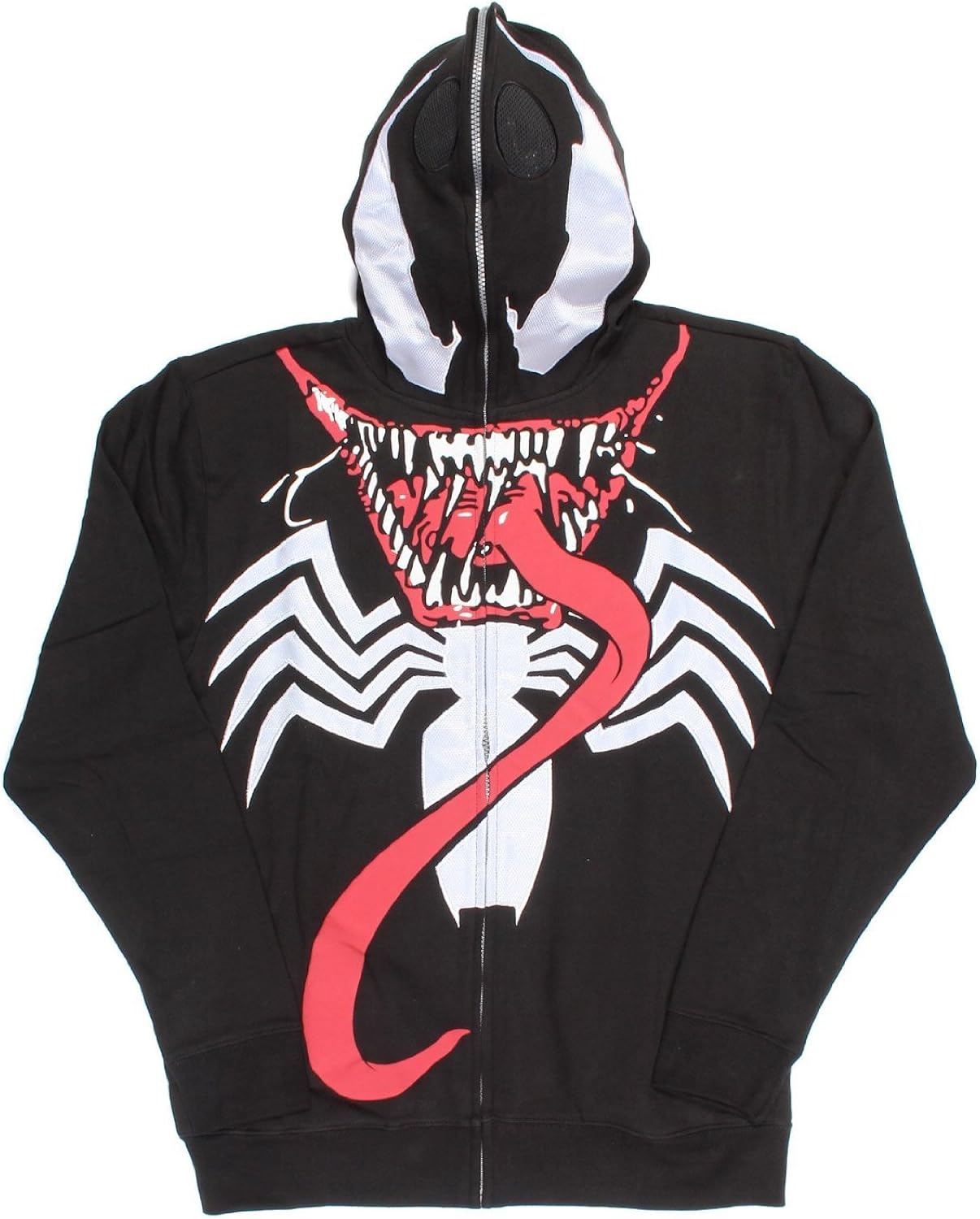 Marvel Venom Suit Up Disfraz para Hombre Cremallera Completa Sudadera ...