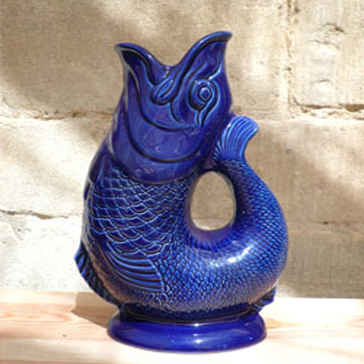 Blue Gluggle Jug or Glug Glug Jug: Amazon.co.uk: Kitchen & Home