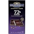 Amazon.com : GHIRARDELLI Intense Dark Chocolate Bar, 72% Cacao, 3.5 oz ...