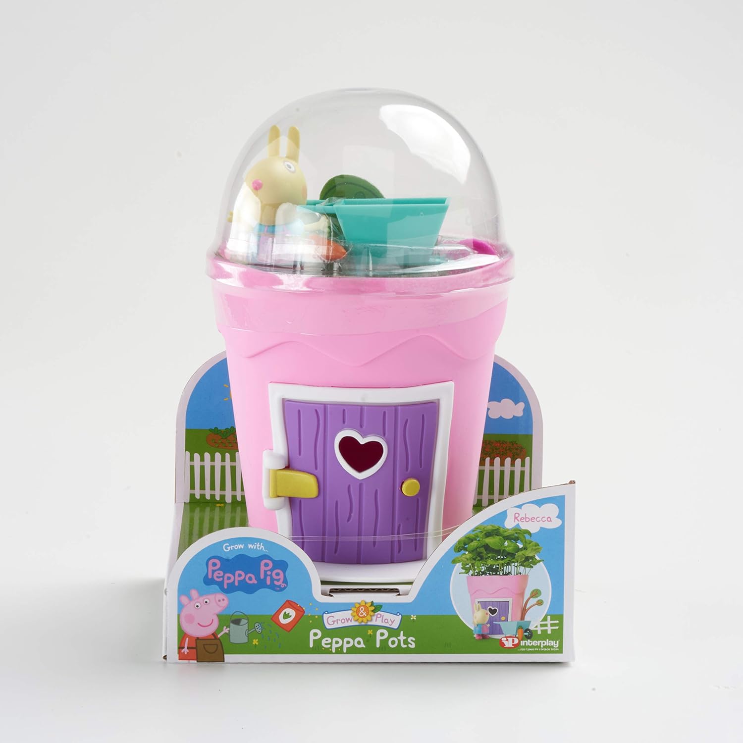 Peppa Pig Grow & Play Peppa Pots – Rebecca Rabbit, PP103 – BigaMart