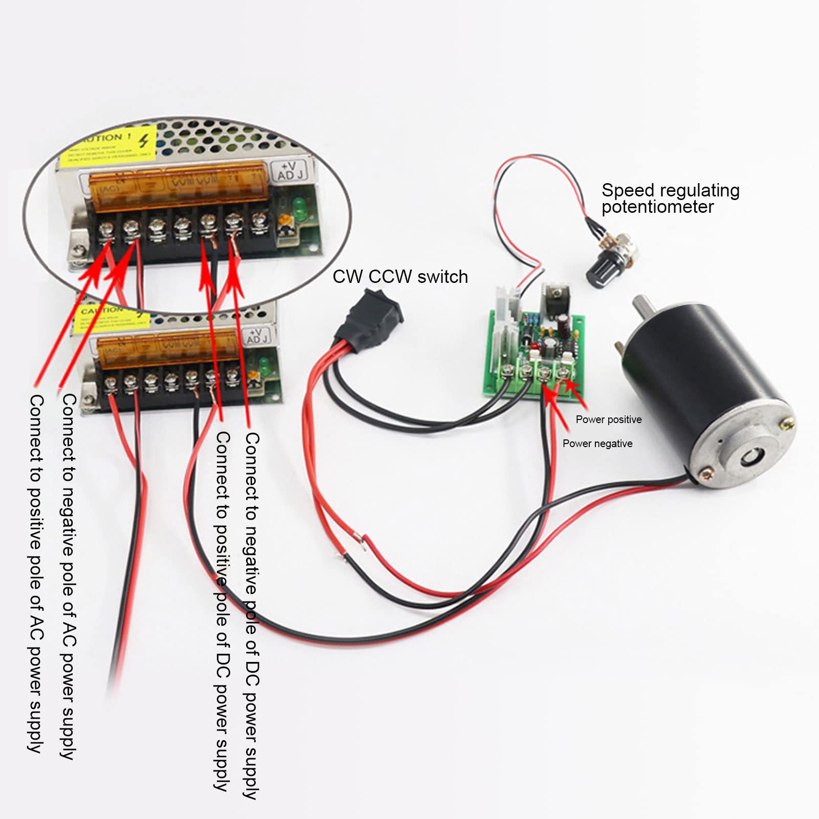 Mua brushless dc Motor, 12V Permanent Magnet Motor 3000RPM High Speed CW/CCW dc Motor Speed ...