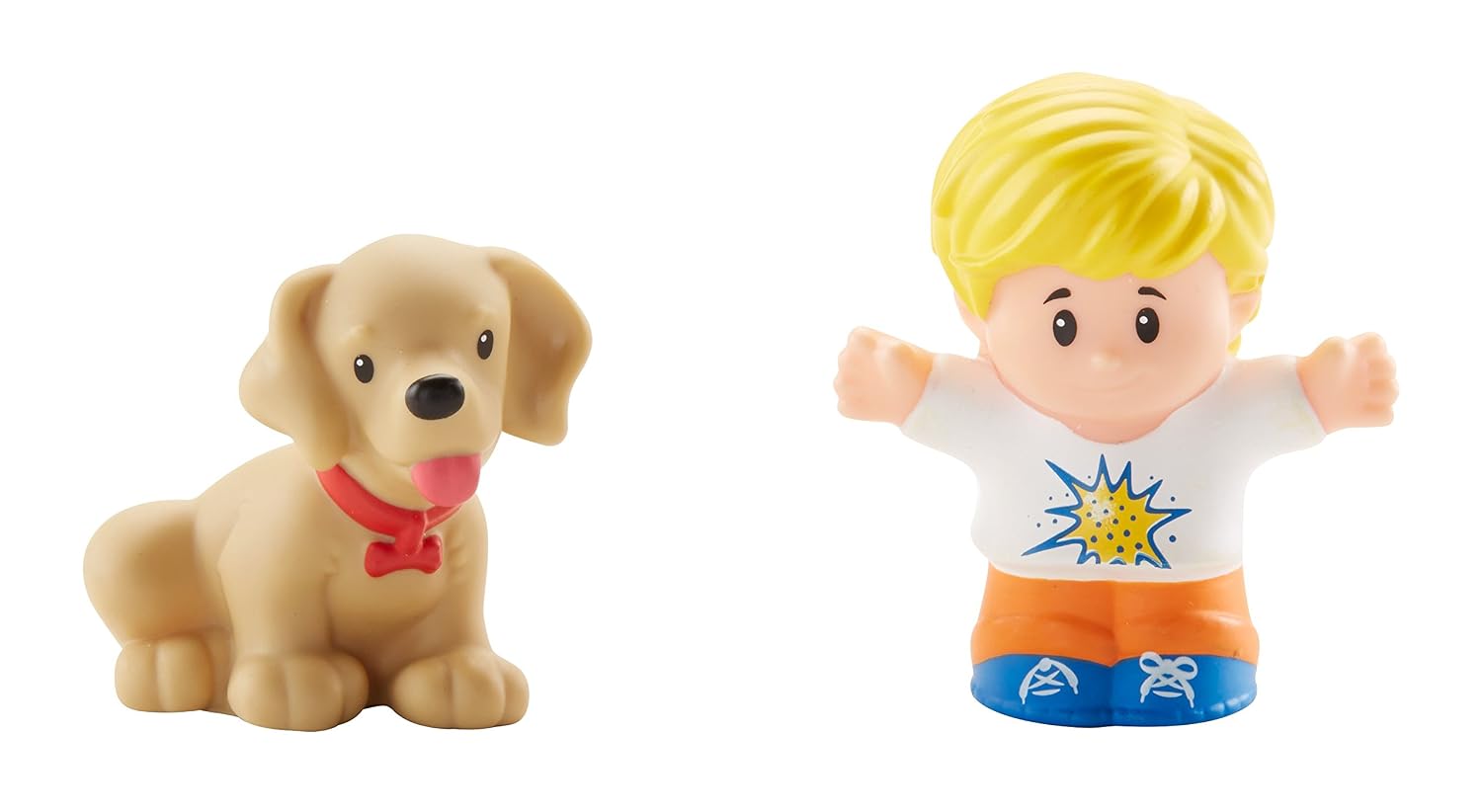 Fisher-Price Little People Eddie & Dog Toy Figure: Amazon.com.au: Toys ...