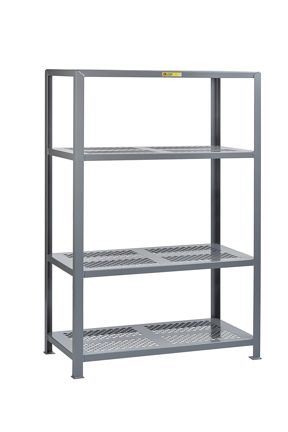 Amazon.com: Little Giant 4SHP-2448-72 Heavy-Duty Welded Steel Shelving ...