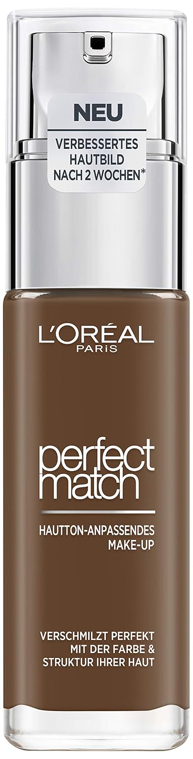 L'Oréal Paris Perfect Match Make-up 10.R/10.C Espresso, flüssiges Make ...