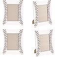 Amazon.com - Denylo pro 4 Pcs Baseball Picture Frame 4x6 Inch Baseball ...
