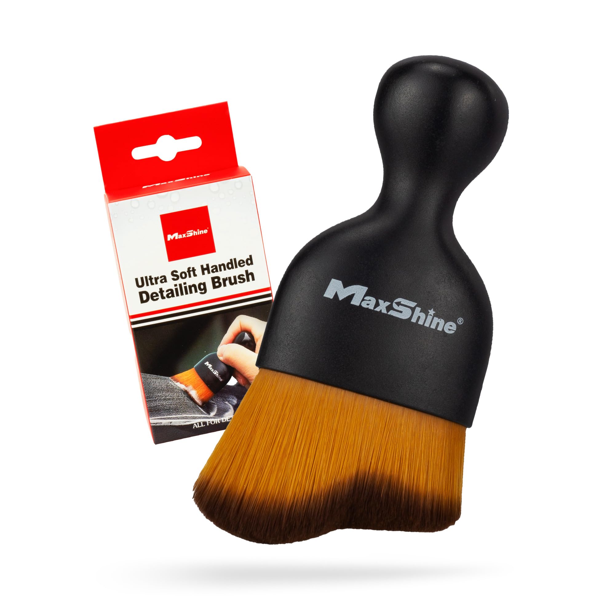 Maxshine Ultra Soft Handled Brush (Small) Super Soft Bristle Brush ...